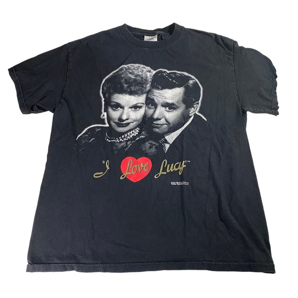 cbs | Shirts | Vintage 992 I Love Lucy T Shirt Mens Large | Poshmark